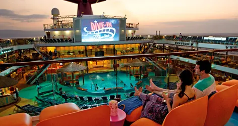 Dive-In Movies | Enjoy Movies Poolside | Carnival Cruise Line