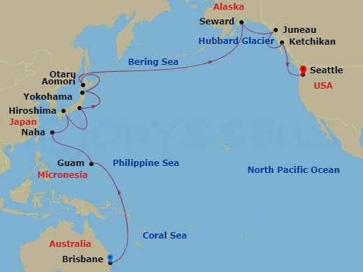 Book Cruises to Transpacific 2024 & 2025 | CruiseBooking.com