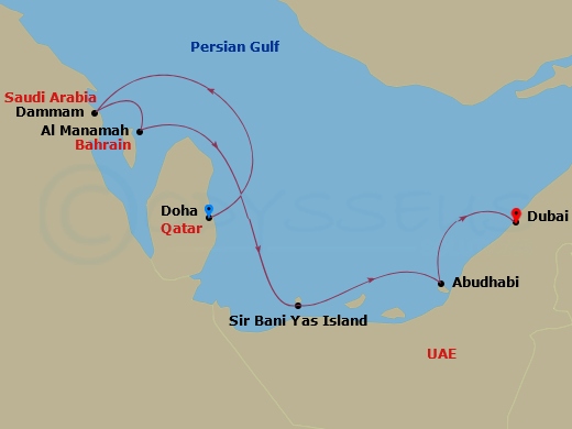 Cruises From Doha To Dubai | CruiseBooking.com