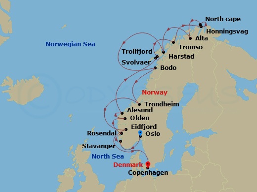 Cruises From Oslo To Copenhagen | CruiseBooking.com