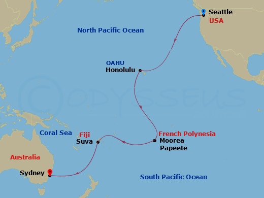 Book Cruises to Transpacific 2024 & 2025 | CruiseBooking.com