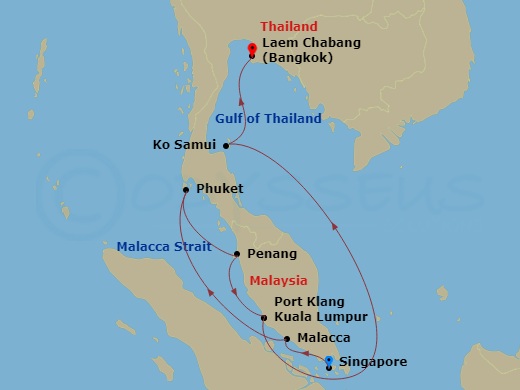 Cruises to Laem-Chabang-Port-Of-Laem-Chabang from Singapore in 2025 ...