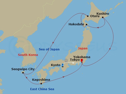 Cruises to Japan from Kyoto | CruiseBooking.com